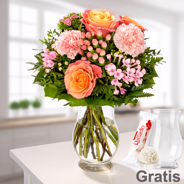 Blumen verschicken mit Gratis-Geschenk | Blumenversand FloraPrima